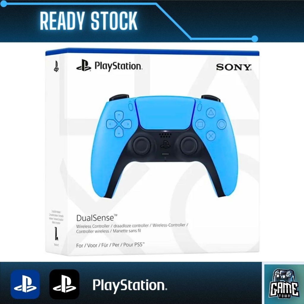 PS5 DS5 DualSense Wireless Controller (Starlight Blue) | Shopee Malaysia