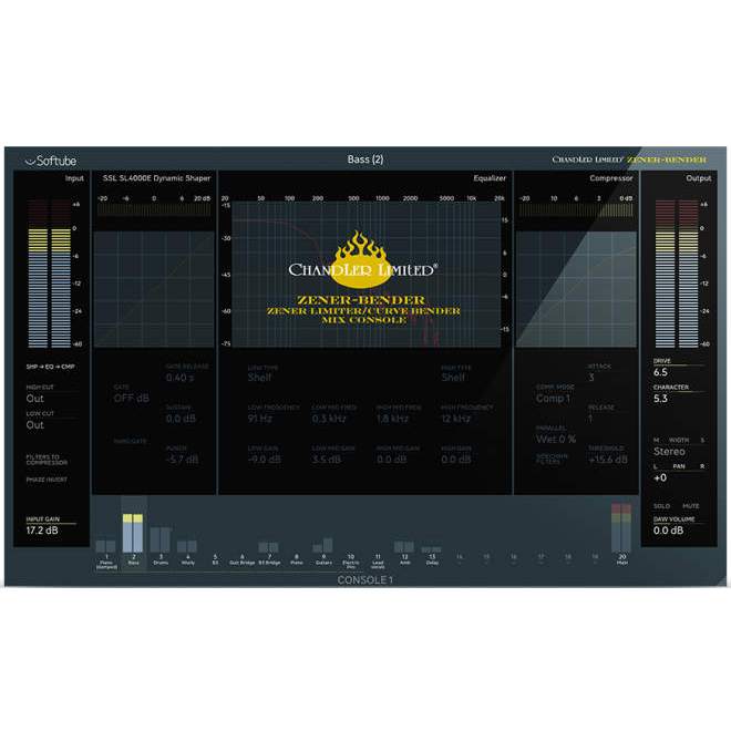 Console 1 SSL XL 9000 K-Series v2.5.9 🔰 Softube (Windows 64bit ...