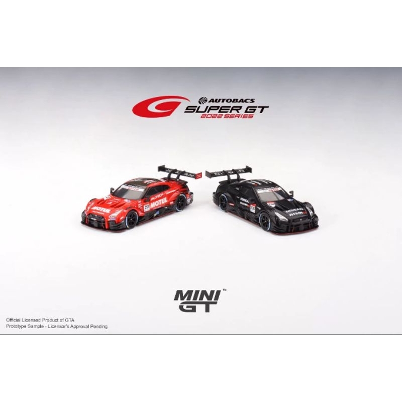 #594 #595 Mini GT Nissan GT-R Nismo GT500 2021 Prototype #230 Super GT Japan Exclusive (BLISTER ...