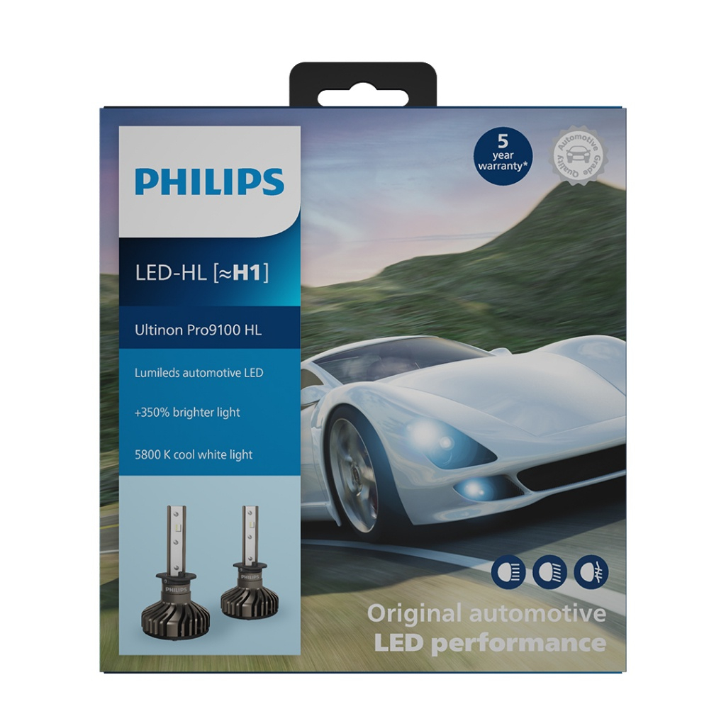 Philips Ultinon Pro9100 / Pro9000 LED Headlight ( +350% More Light ...