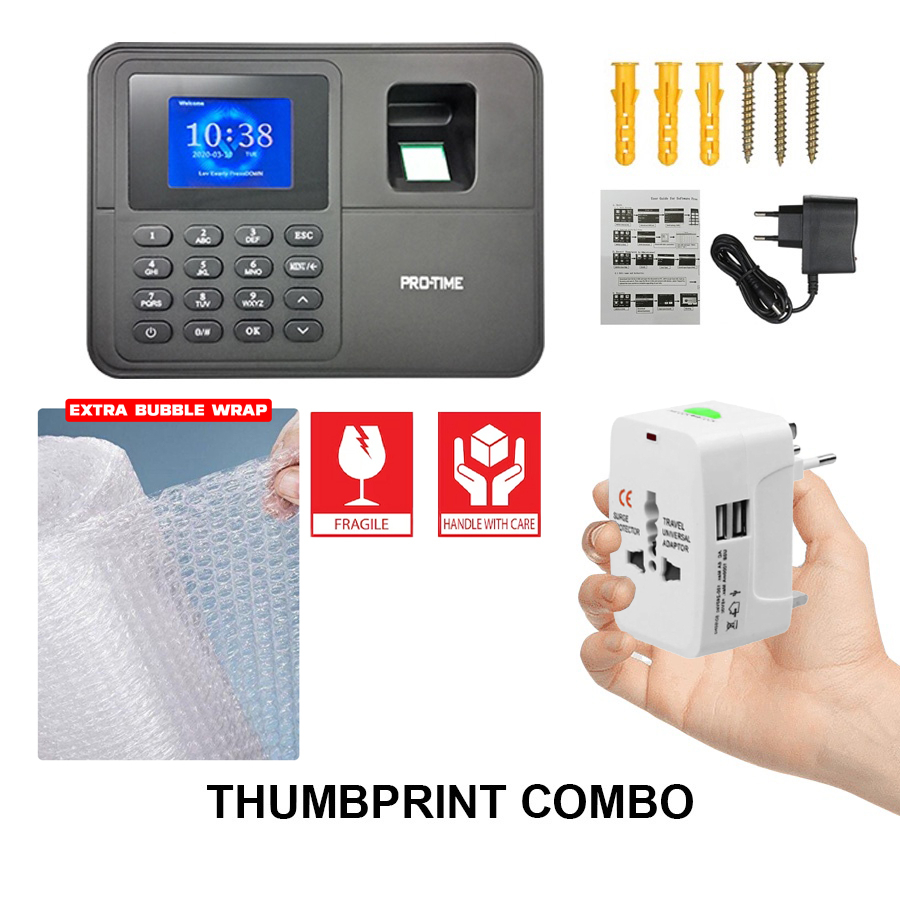 Thumbprint Attendance Machine Fingerprint Attendance Machine Biometric ...