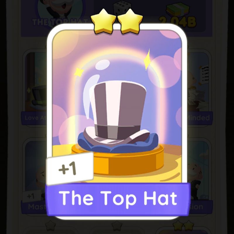 Monopoly Go (The top hat) | Shopee Malaysia