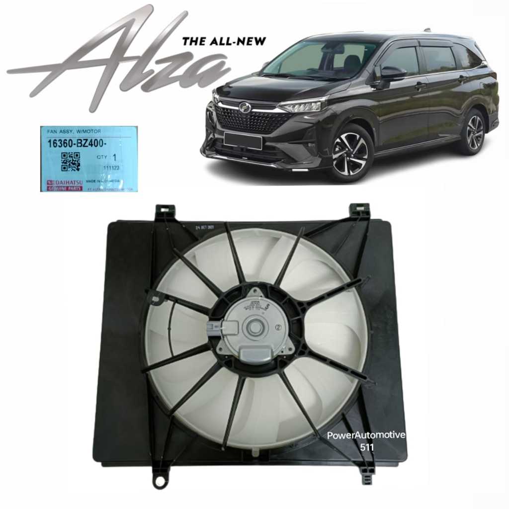 Perodua Alza 2022 Radiator Fan Guard / Fan Frame / Fan Blade / Fan ...