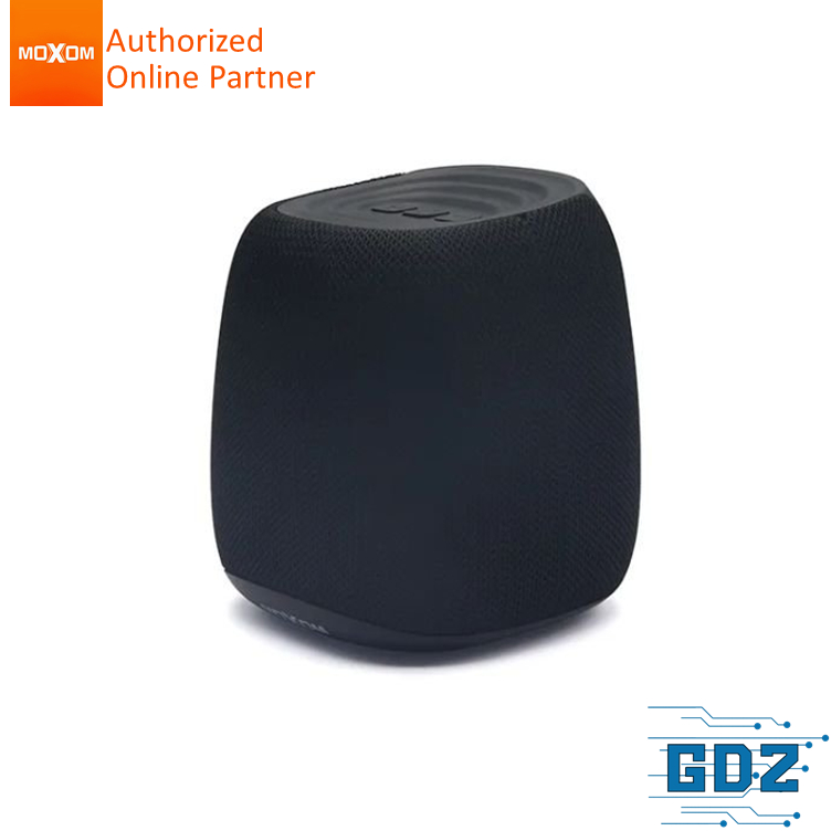 Moxom Original MX SK-34 Cube TWS Wireless Bluetooth Speaker Black 360 Surround Sound Portable ...