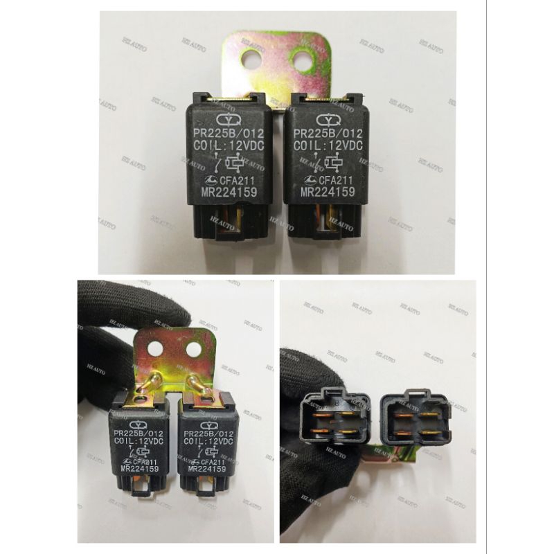PROTON FUEL PUMP RELAY & GEARBOX RELAY SET 12V 4PIN MR224159 FOR PROTON ...