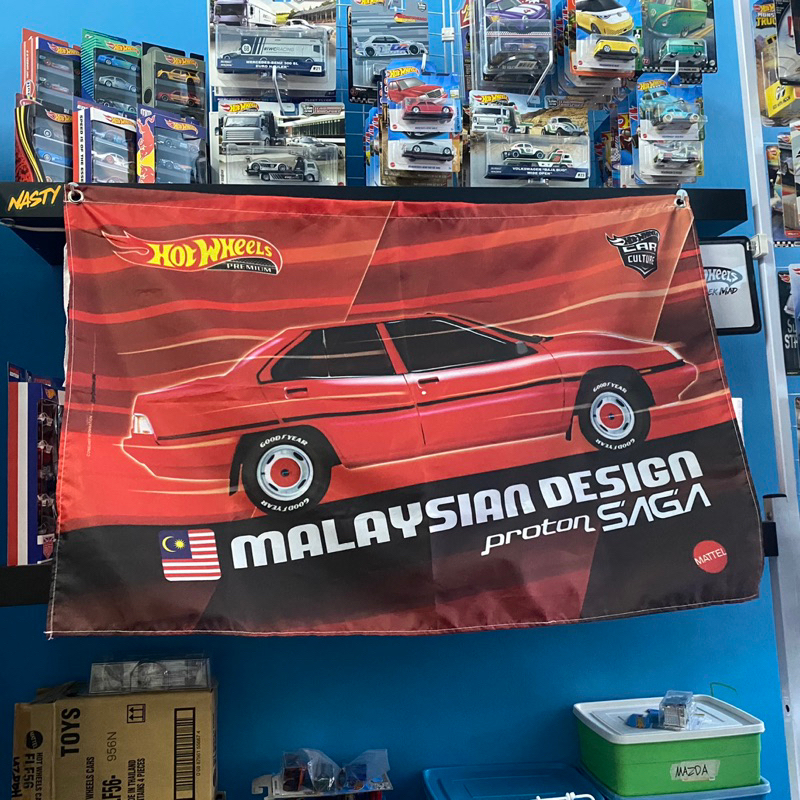 Flag Custom - Proton Saga Malaysia Design | Shopee Malaysia