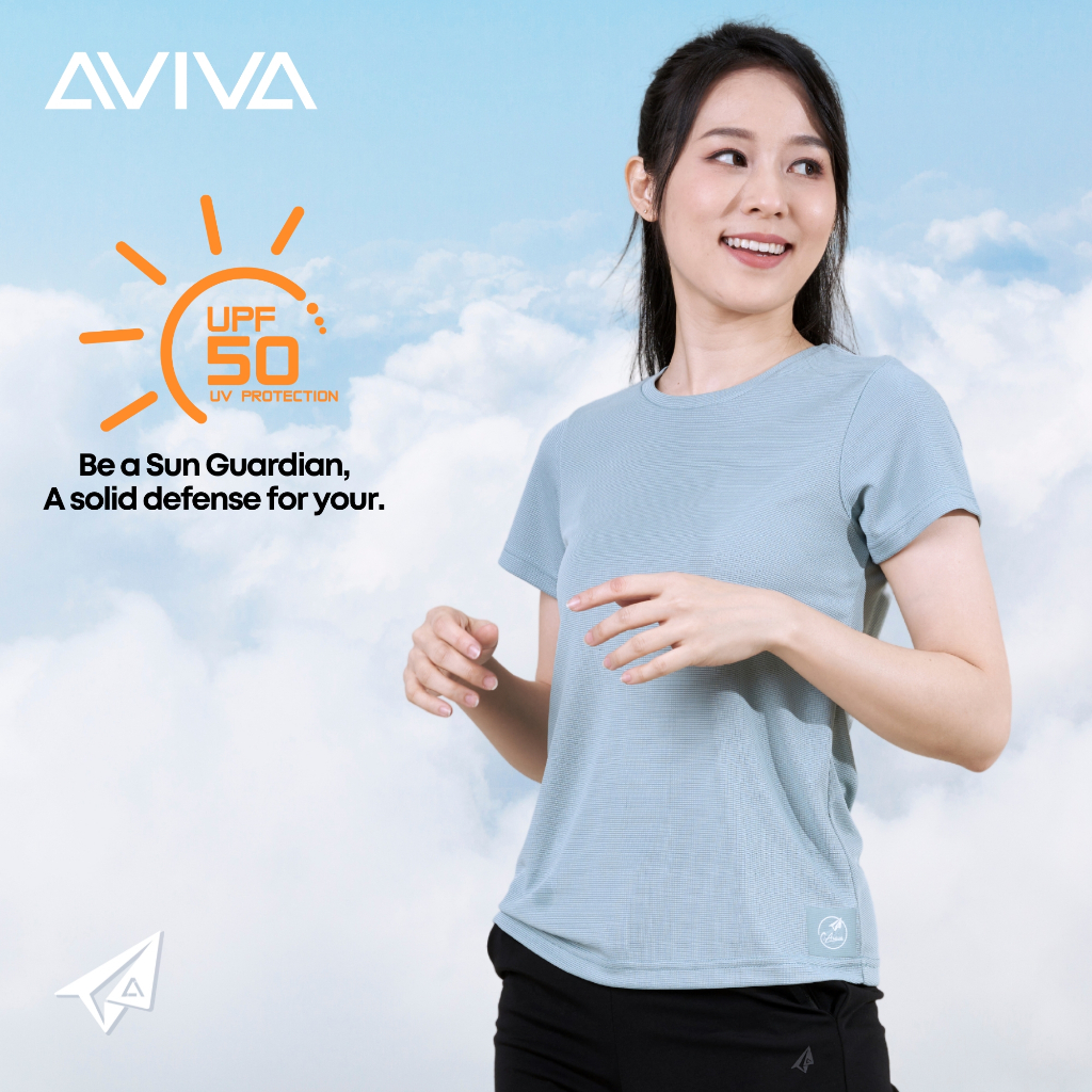 AVIVA A-LINE Lifestyle Women Mircofiber Tee ( 81-8121 ) | Shopee Malaysia