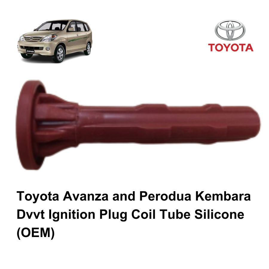 TOYOTA AVANZA AND PERODUA KEMBARA DVVT IGNITION PLUG COIL TUBE SILICONE ...