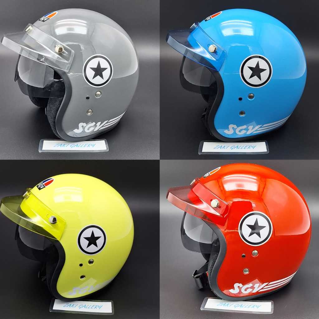 SGV SPECIAL STAR EDITION Helmet TOPI KELEDAR SGV STAR SGV STAR HELMET ...