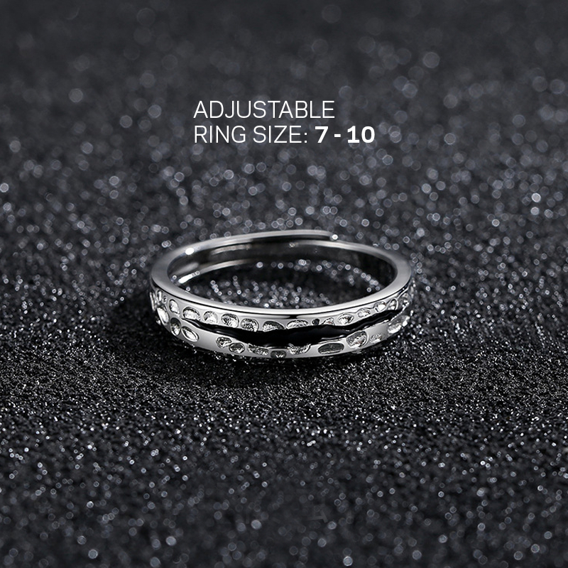 M.Silver Official Adjustable Men Rings S925 Silver Ring Fashion ...