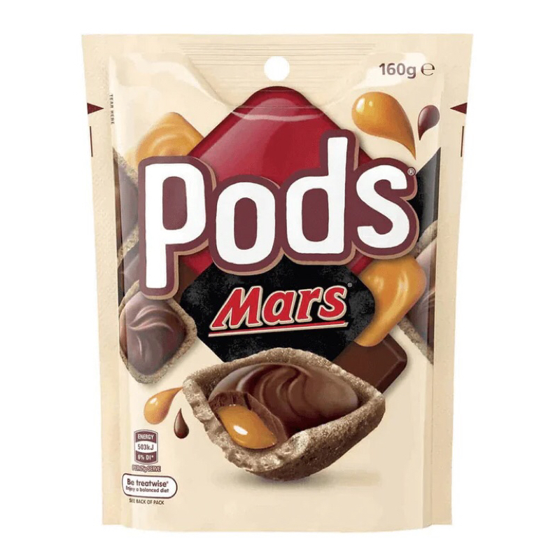 Pods Mars Chocolate Biscuits 160g | Shopee Malaysia