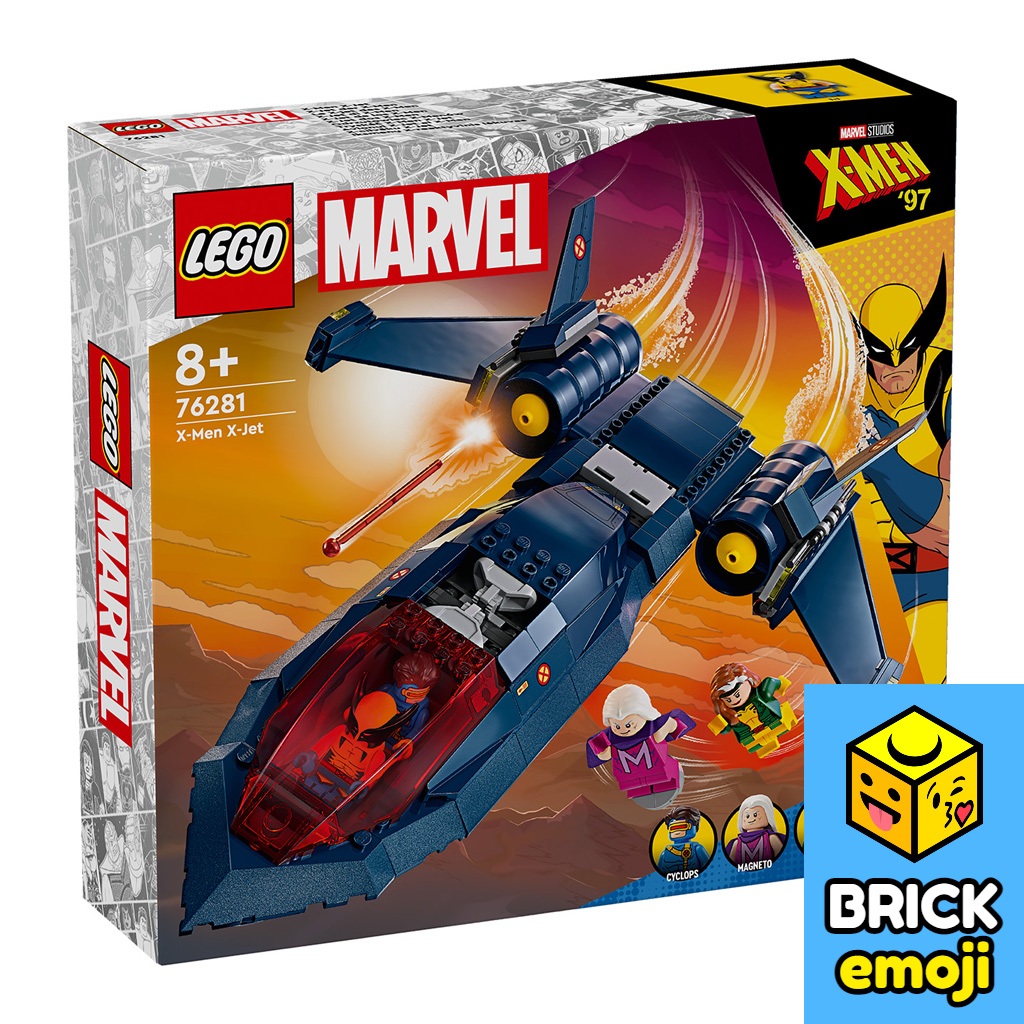 LEGO 76281 Marvel X-Men X-Jet | Shopee Malaysia