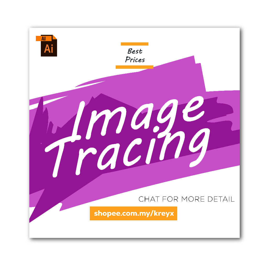 Image / Vector & Logo Tracing | UPAH DESIGN (Design Services) | Shopee ...
