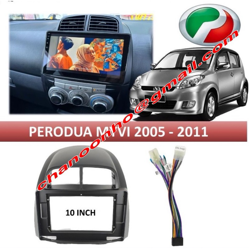 Android Player Casing FOR Perodua MYVI 2005 2006 2007 2008 2009 2010 ...