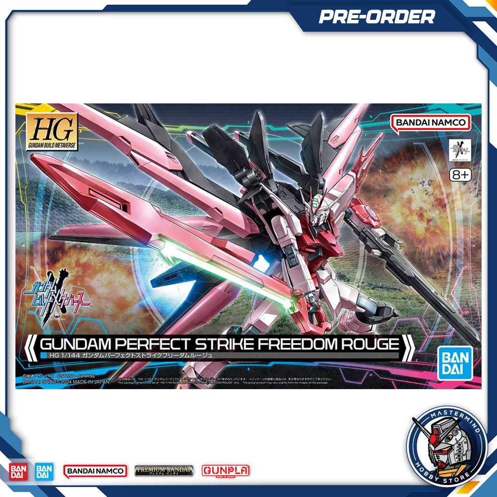 (Read Description) BANDAI HG 1/144 Gundam Perfect Strike Freedom Rouge ...
