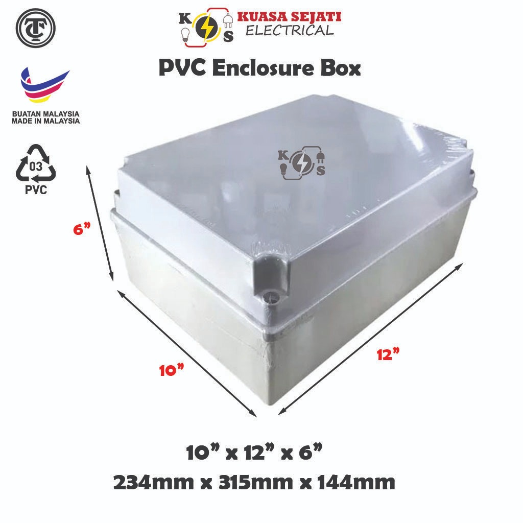 TC Weatherproof Enclosure Box IP56 /Junction Box/ PVC Electrical Box ...