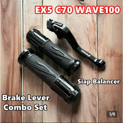 EX5 DREAM EX5 C70 WAVE100 BRAKE LEVER ADJUSTABLE EX5 WAVE100 C70 EX5 ...
