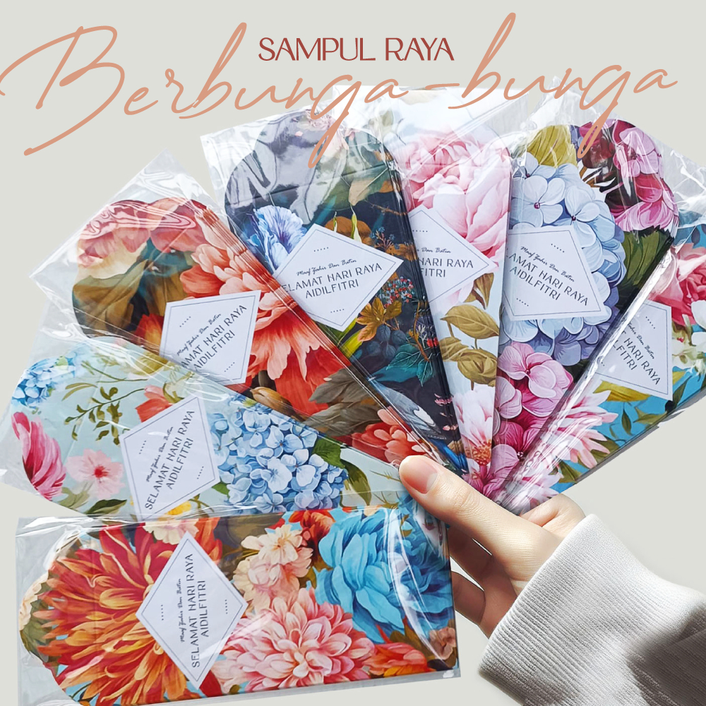 Sampul Raya Berbunga bunga 2025 (7design 70pcs) - sampul raya borong ...