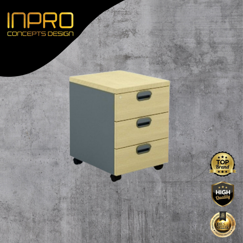 INPRO IPGM-3 Mobile Pedestal 3 Drawer | Shopee Malaysia