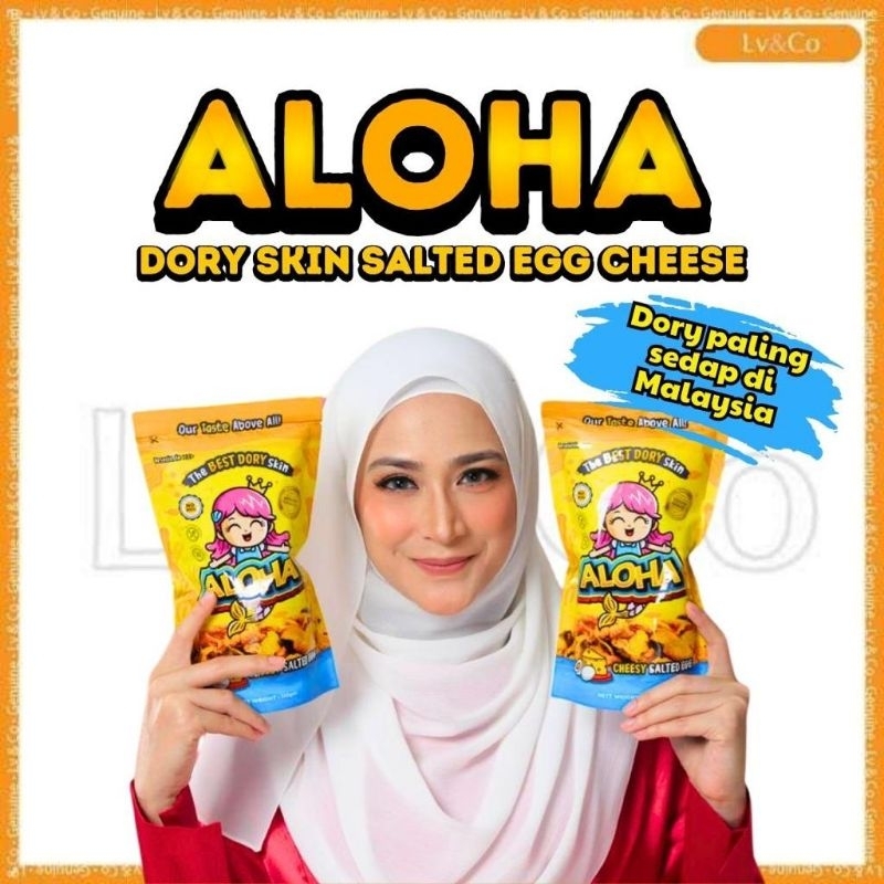 Aloha Dory Skin Salted Egg Cheese Keperek Ikan Viral Cheese Banyak ...