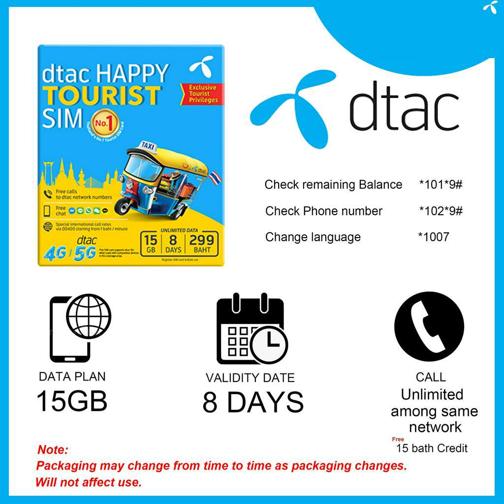 Thailand Sim Card,Thailand Travel Sim Card | Shopee Malaysia