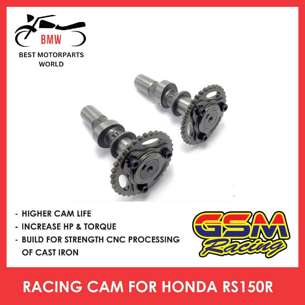 GSM RACING GSM-HRC-G3 Racing Cam for Honda RS150R | Shopee Malaysia
