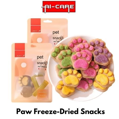Paw Freeze Dried Snacks Pet Food Cute Cat Snacks Freeze Dried Food ...