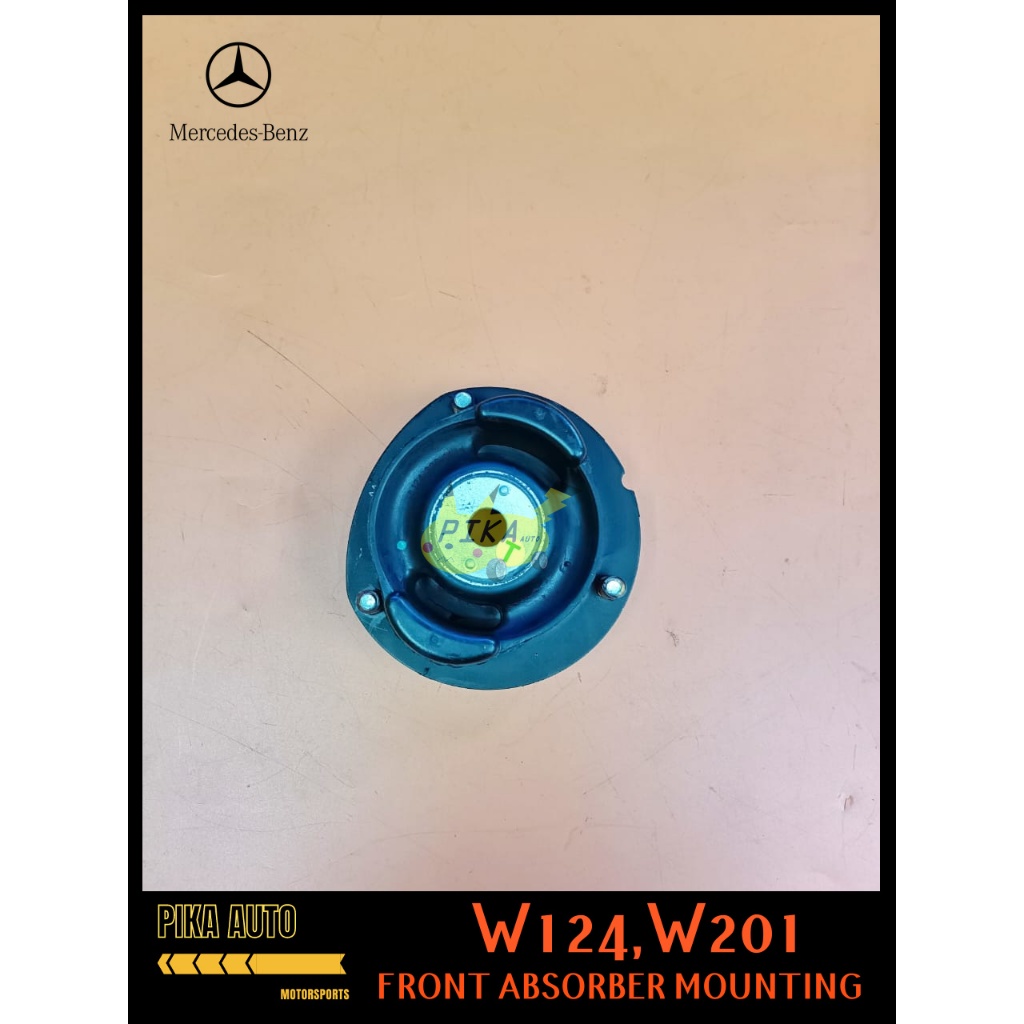 MERCEDES BENZ W124,W201 FRONT ABSORBER MOUNTING 124-320-1444 | Shopee ...