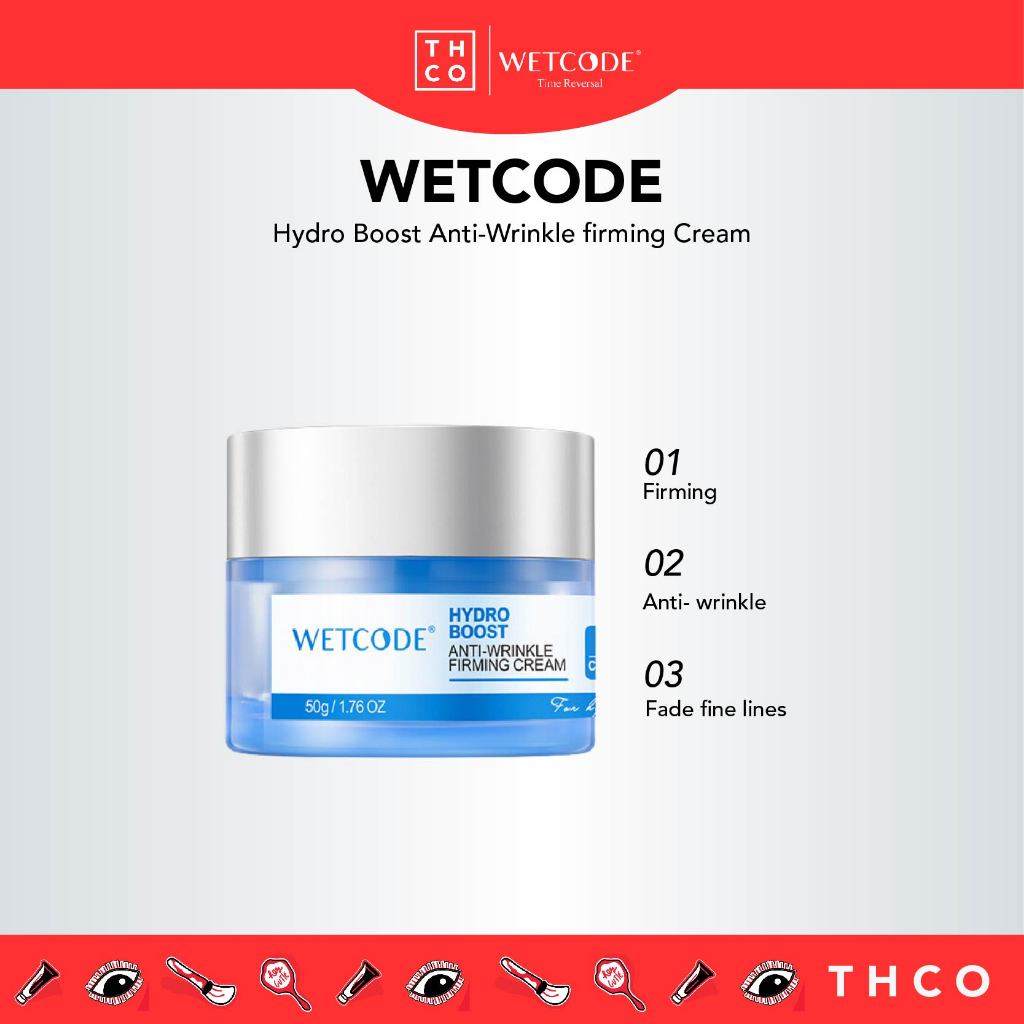 WETCODE Anti-Wrinkle Firming Cream (50g) 水密码抗皱紧致面霜 | Shopee Malaysia