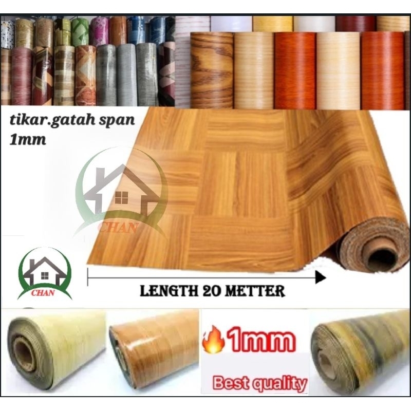 01MM Tebal * 20 Meter Tikar Getah Sponge / Span / Rubber Mat / PVC ...