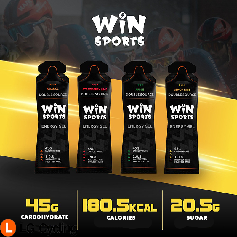 WiNSport Energy Gel 60ml 40ml Cycling Running Jogging WiN Gel Indoor ...