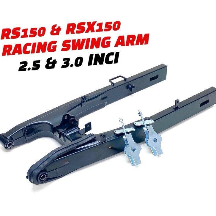 SWING ARM + 2INCH Y15ZR RS RSX Y16ZR LC135 ARM PANJANG +2 / 3 INCI ...