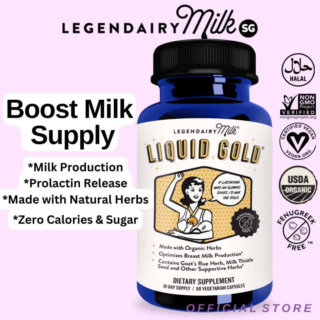 Legendairy Milk Liquid Gold 60 caps | Shopee Malaysia