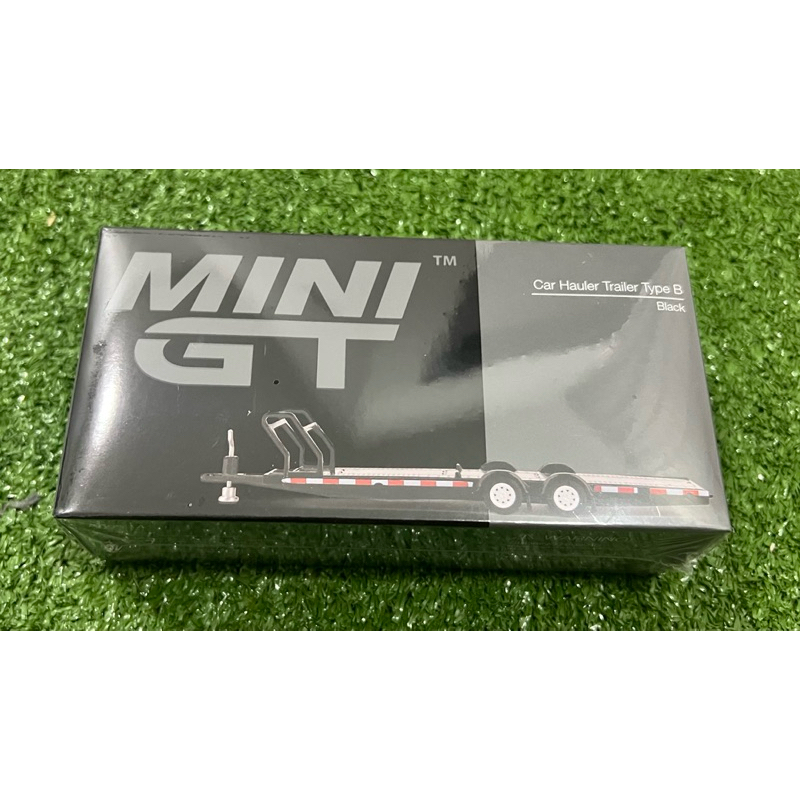 Mini GT 1/64 Car Hauler Trailer Type B (Black) | Shopee Malaysia