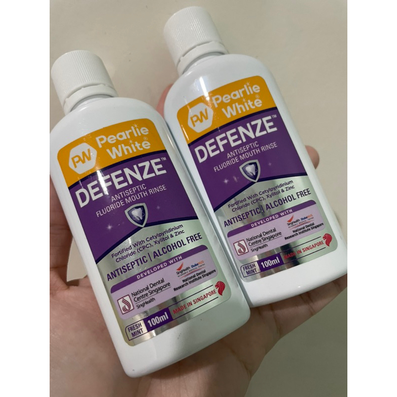 [Bundle of 2] Pearlie White Chlor-Rinse Plus Antiseptic Mouth Rinse ...