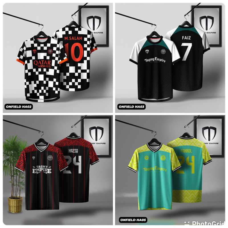 Sublimation Jersey Sukan | Tshirt | Roundneck | | Shopee Malaysia