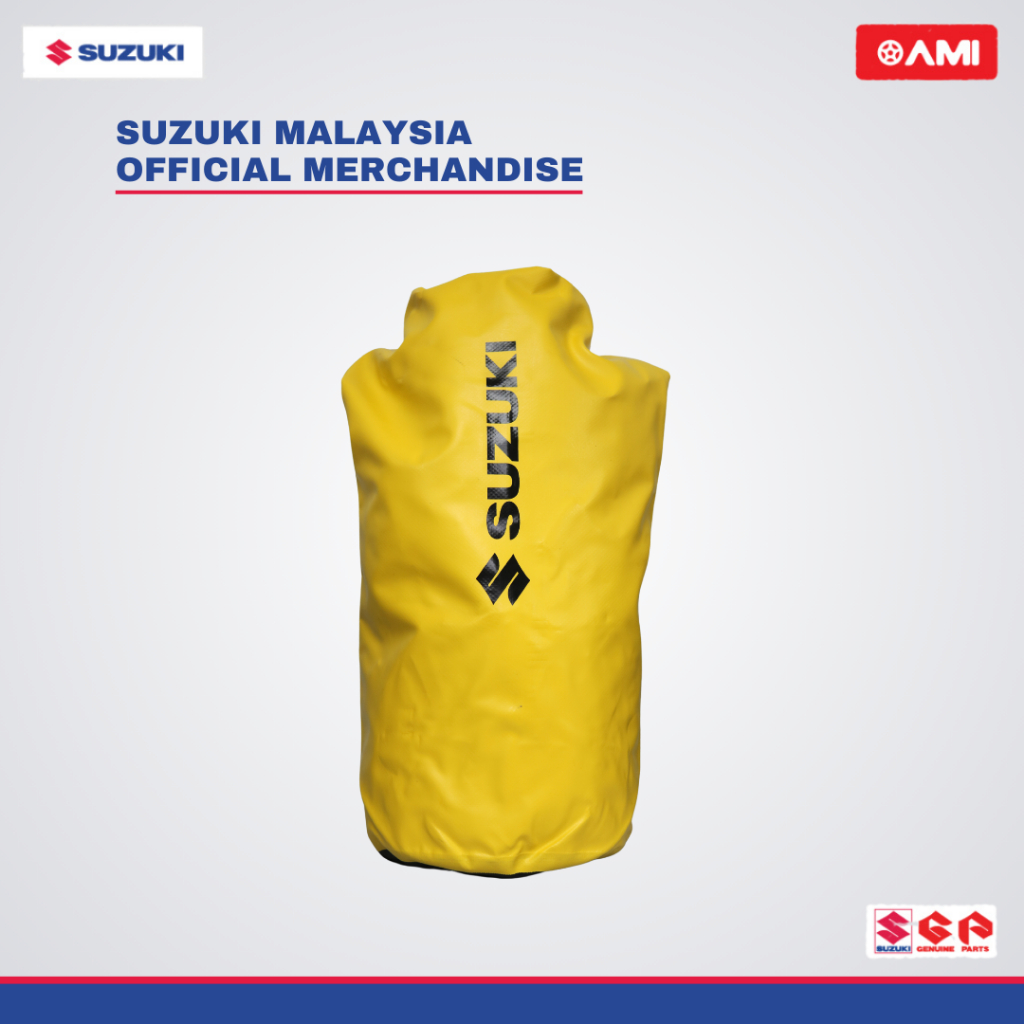 Suzuki Waterproof Backpack 10 Liter Yellow | Shopee Malaysia