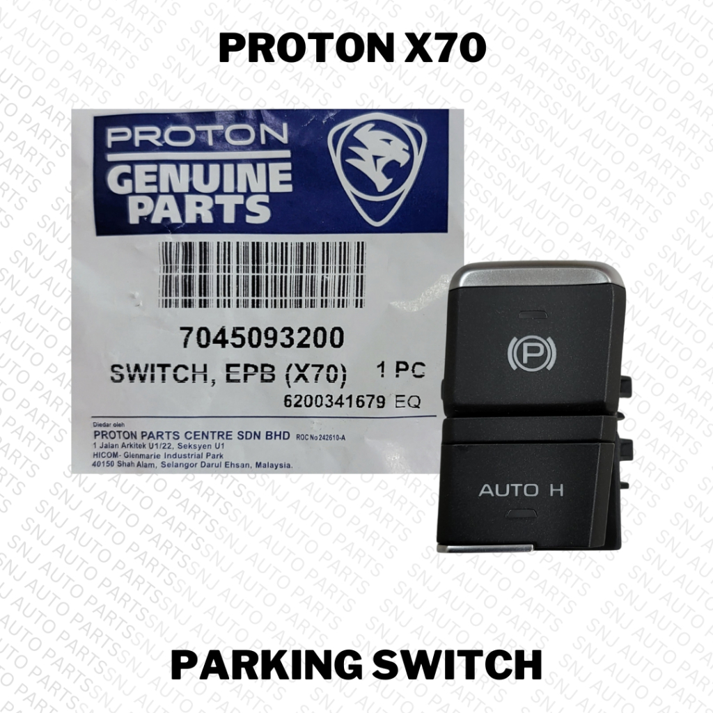 PROTON X70 PARKING SWITCH / PARKING BUTTON | Shopee Malaysia