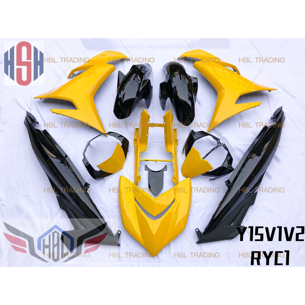 YAMAHA Y15ZR V1 V2 Full Body Cover Set Color Parts Part Bodyset Y suku ...