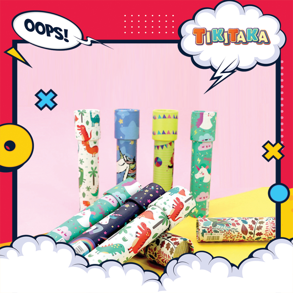 Magical Children's Toy Kaleidoscope Mirror Rotating Scope Variety Of ...