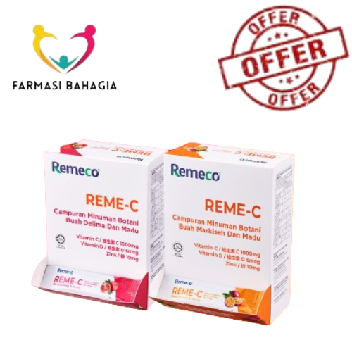 [ Exp 6/2026 ] REMECO REME-C BOTANICAL BEVERAGE MIX ( VIT X + VIT D ...
