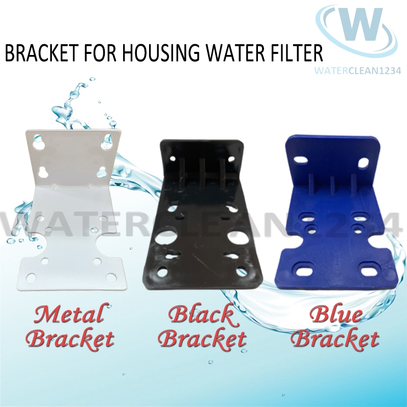 Bracket for Single or Triple Housing Water Filter ( METAL / BLACK ...