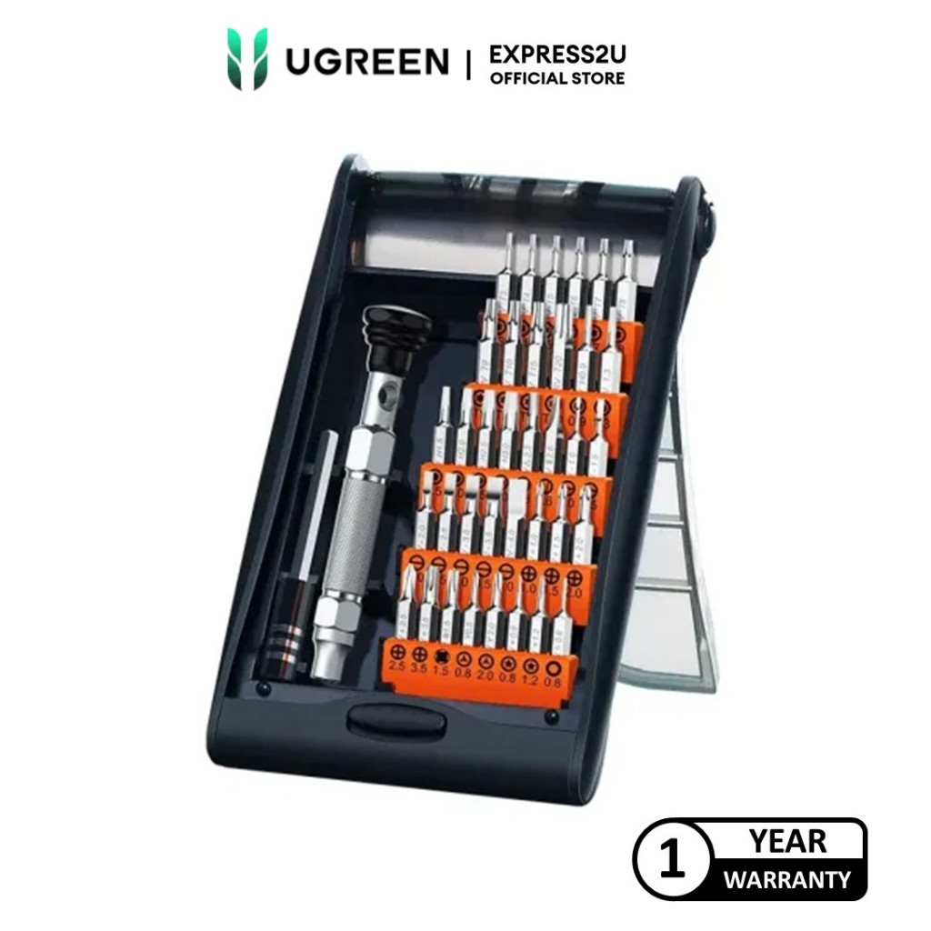 UGREEN PREMIUM QUALITY SCREWDRIVER SET 38-IN-1 ALUMINUM ALLOY | Shopee ...