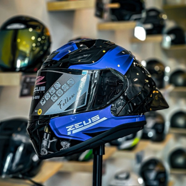 Zeus 826 Yamaha Racing (FREE MERCHANDISE) | Shopee Malaysia