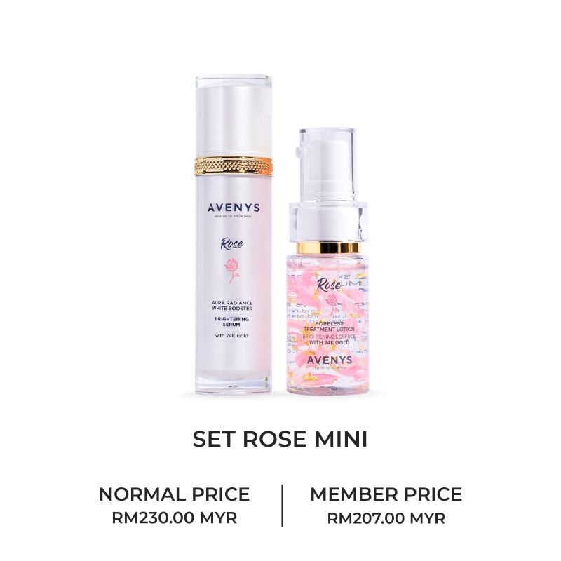 NEW AVENYS SET ROSE 🌹 Mini | Shopee Malaysia