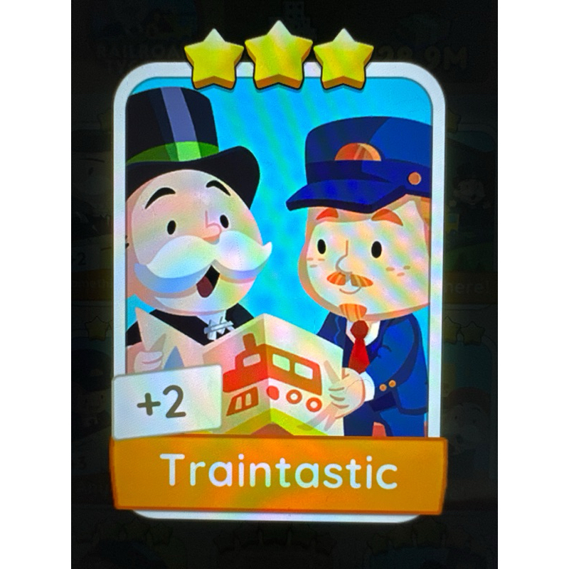 Traintastic Monopoly Sticker | Shopee Malaysia