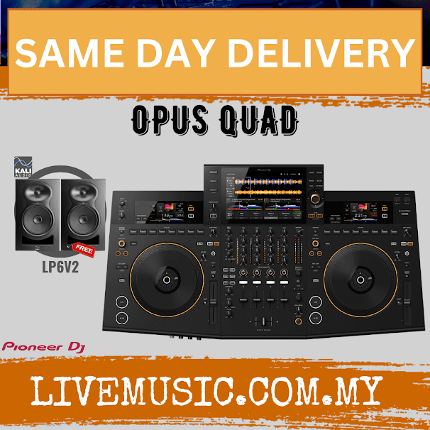 Pioneer DJ OPUS-QUAD Professional all-in-one DJ system With Monitor Speaker And Case ( OPUS QUAD ...