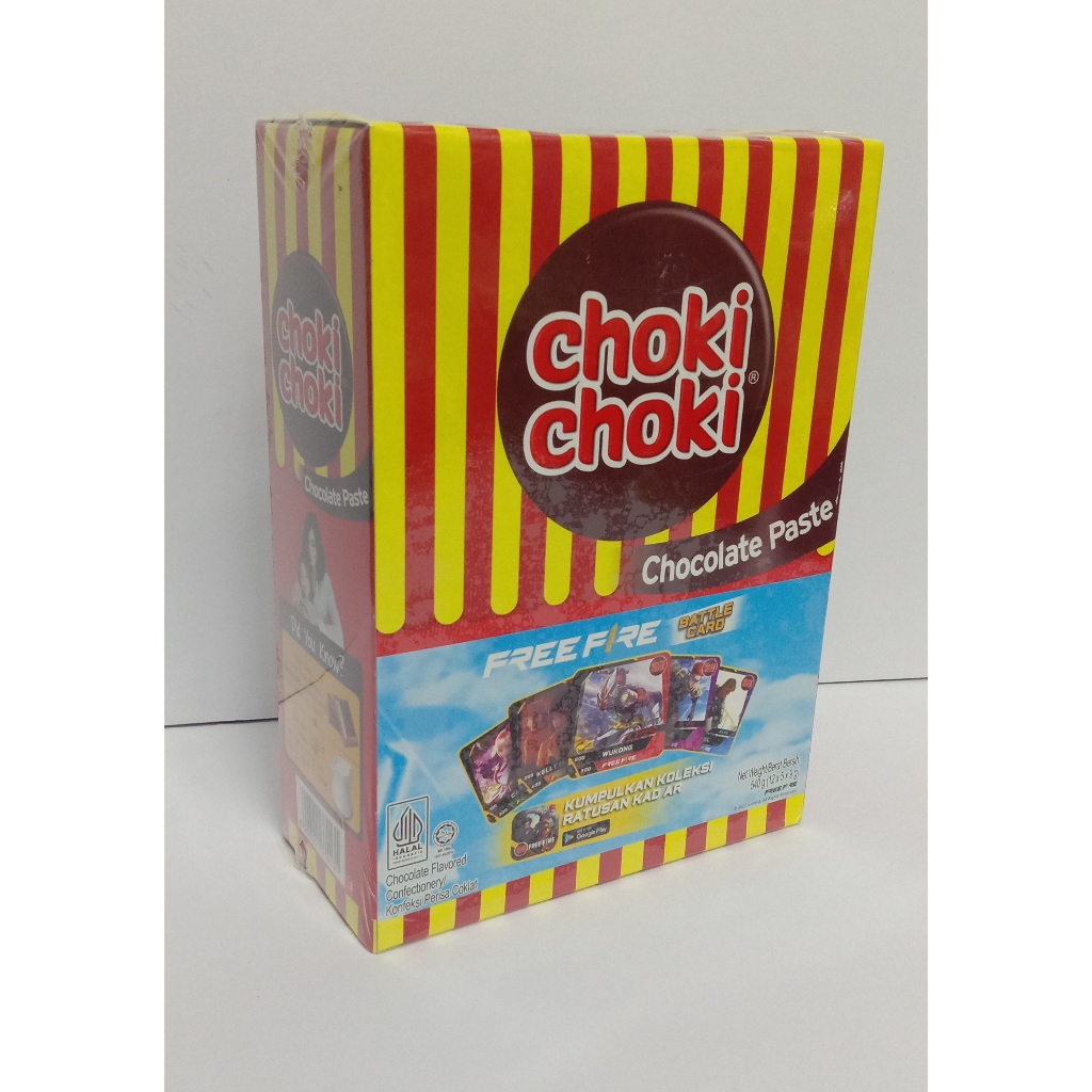 [Halal] Choki Choki Chocolate Stick/Paste (12x5x9g) | Shopee Malaysia