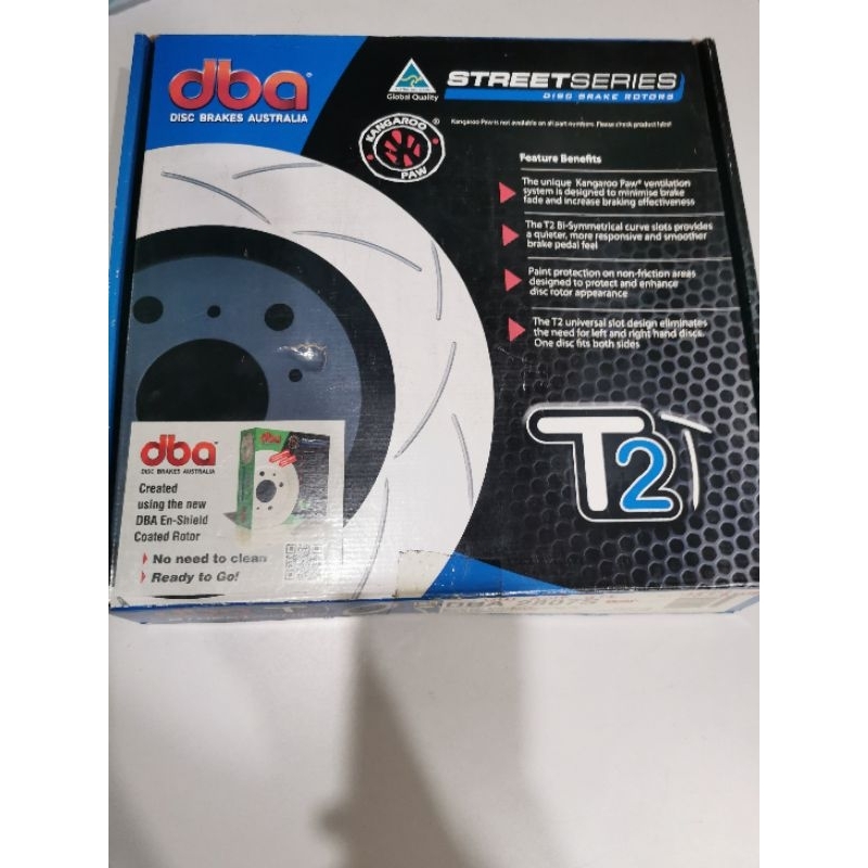 DBA T2 street VW golf GTI MK5 MK6 rear disc brake DBA2807S | Shopee Malaysia