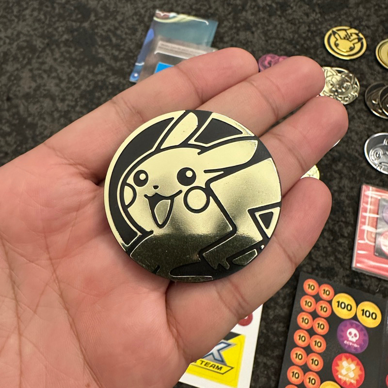 Pokemon TCG Accessories - Coins, Damage Counters & Playmat | Shopee ...